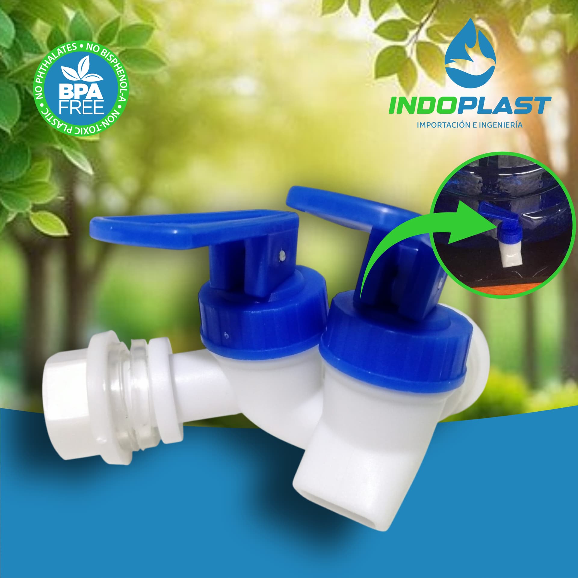 Caños para bidones de 20 litros – INDOPLAST